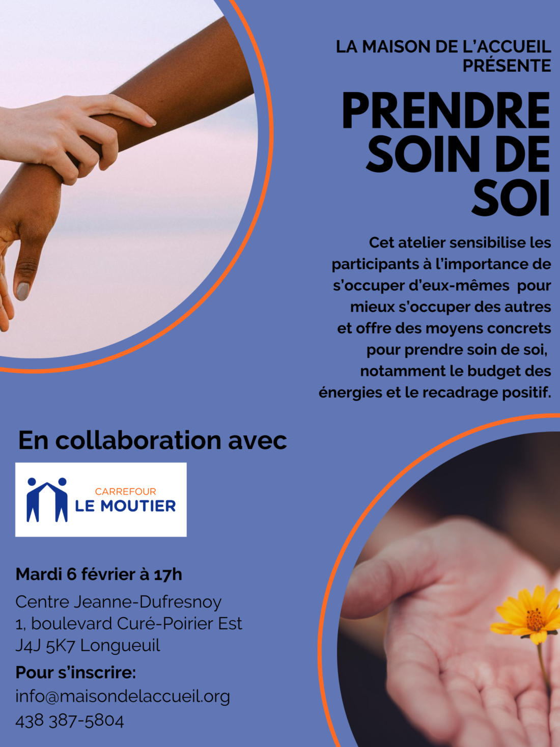 Prendre soin de soi - Maison de l'Accueil